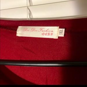Dresses | Long Sleeve Red Dress | Poshmark
